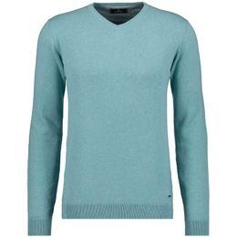 Ragman Herren Ragman V-Ausschnitt-Pullover gr&uuml;n 58