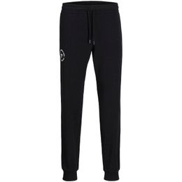 Jack & Jones PlusSize Jack & Jones Plussize Herren Jack & Jones PlusSize Sweathose &raquo;JPSTGORDON JJSIMON SWEAT PANTS NAF PLS&laquo; schwarz 42 (4XL), N-Gr