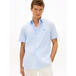 Tommy Hilfiger Herren Kurzarmhemd &raquo;FLEX POPLIN&laquo; Regular fit mit Button-Down-Kragen XL, N-Gr