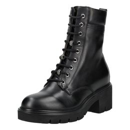 Nero Giardini Damen Schn&uuml;rstiefelette &raquo; Stiefelette Leder/Textil&laquo; schwarz 36