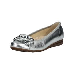 Gabor Comfort Damen Ballerina &raquo; Ballerinas Leder&laquo; silber 40