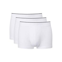 Calida Herren Calida Boxershorts &raquo;Pure & Style&laquo; 3er Pack, Baumwollmix - Single Jersey, elastisch, maskulin wei&szlig; M (50)