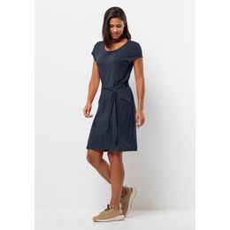 Jack Wolfskin Damen Shirtkleid &raquo;MOLA DRESS&laquo; blau XS (34), Normalgr&ouml;&szlig;en