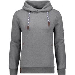 Ragman Herren Ragman Sweatshirt grau L5052