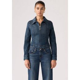 Levi's Levi's Damen Jeansjacke &raquo;STRETCH FITTED TRUCKER&laquo; mit stylischem Hemdkragen M (38)