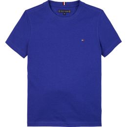 Tommy Hilfiger Jungen &raquo;ESSENTIAL COTTON TEE S/S&laquo; mit Logostickerei blau 80