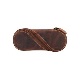 Green Burry Greenburry Vintage Brillenetui Leder 17 cm in brown | Gr.: onesize