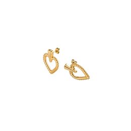 PURELEI Ohrringe Darling Heart in Gold | Gr.: onesize