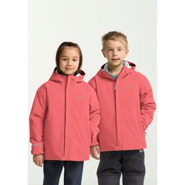 Jack Wolfskin M&auml;dchen Skijacke &raquo;FLOWLINE JKT KIDS&laquo; mit Kapuze 128