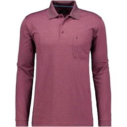 Ragman Herren Ragman Poloshirt rot L