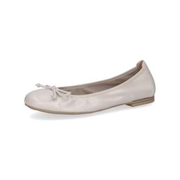 Caprice Damen Ballerina &raquo; Ballerinas Leder&laquo; beige 39