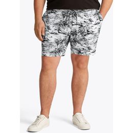 Tommy Hilfiger Big & Tall Tommy Hilfiger Big & Tall Herren Chinoshorts &raquo;BT-BROOKLYN 7 INCH PRT SHORT-B&laquo; Gro&szlig;e Gr&ouml;&szlig;en, mit Allover-Druck blau 46, N-Gr