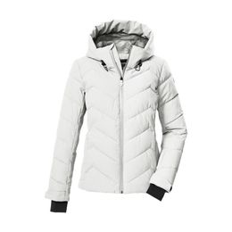 Killtec Damen Skijacke &raquo;KSW 31 WMN SKI QLTD JCKT&laquo; Winddichte, wasserabweisende Skijacke mit Daunenoptik und Schneefang wei&szlig; 46
