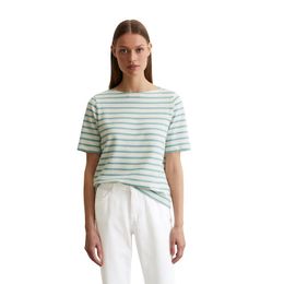 Marc O'Polo Marc O'polo Damen Marc O'Polo T-Shirt geringelt, U-Boot-Ausschnitt, gerade schnitten S