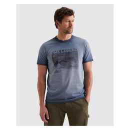 PME-Legend Pme Legend Herren PME LEGEND T-Shirt &raquo;Scold dye artwork&laquo; Fotodruck XXL