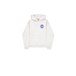 Alpha Industries Damen Hoodie &raquo;Logo Hoodie Backprint W&laquo; grau S