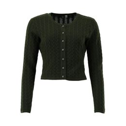OS-Trachten Strickjacke Borida in oliv | Gr.: 50