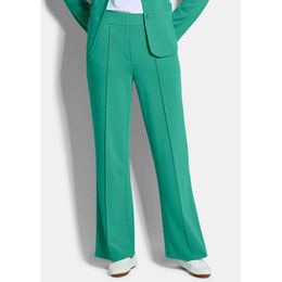 GOLDNER Jersey-Hose mit Biesen in gr&uuml;n | Gr.: 38