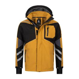 Rock Creek Softshelljacke in Maisgelb | Gr.: S