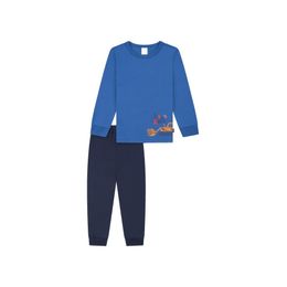 Schiesser Pyjama in Blau | Gr.: 104