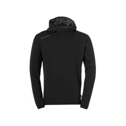 Uhlsport Kapuzenpullover ESSENTIAL in schwarz | Gr.: 116