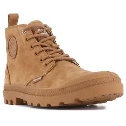 Schn&uuml;rboots Palladium "PAMPA HI NBK", Damen, Gr. 39, mahogany, Leder, Schuhe Schn&uuml;rboots, Schn&uuml;rstiefel, Schn&uuml;rstiefelette