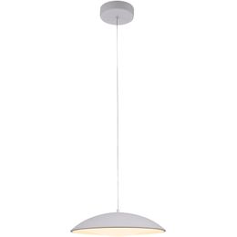 Sch&ouml;ner Wohnen Kollektion LED Pendelleuchte "LENTE", wei&szlig;, 1, &Oslash; 40cm H: 30cm, 1 Stk., SCH&Ouml;NER WOHNEN-KOLLEKTION, Leuchten, SCH&Ouml;NER WOHNEN Kollektion, Downlight, LED Pendelleuchte