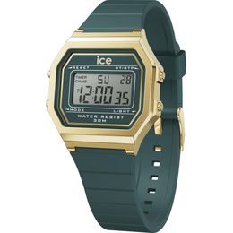 Ice Watch ice-watch "ICE digit retro - Small" Armbanduhr, Quarzuhr, Damenuhr, Silikonarmband, Datum