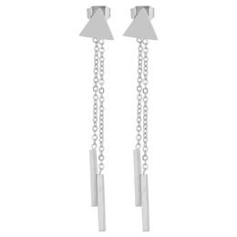 Adelia&acute;s Paar Ohrh&auml;nger ADELIA&acute;S "Damen Ohrringe &ndash; Ohrstecker aus Edelstahl", Damen, Gr. Damen, Edelstahl, silber, Ohrringe, Sch&ouml;ne Geschenkidee zum einen besonderen Tag
