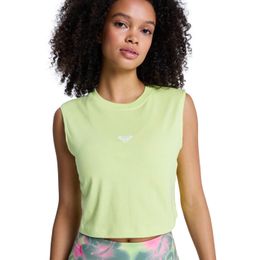 Shirttop Roxy "Essential Energy", Damen, Gr. L, daiquiri gr&uuml;n, Obermaterial: 100% Walkfrottier;, Tops Shirttop