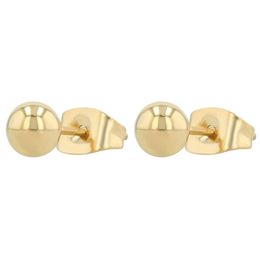 Adelia&acute;s Paar Ohrh&auml;nger ADELIA&acute;S "Unisex Ohrringe &ndash; Ohrstecker aus Edelstahl", Damen, Gr. Unisex, Edelstahl, gold, Ohrringe, Sch&ouml;ne Geschenkidee zum Geburtstag