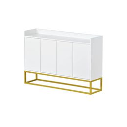 H&ouml;ffner Sideboard wei&szlig; Ma&szlig;e (cm): B: 120 H: 80 &raquo; H&ouml;ffner