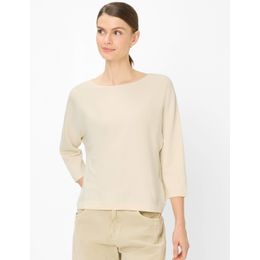 Brax Damen Pullover Style EMMA dark ecru, Beige, Gr. 34