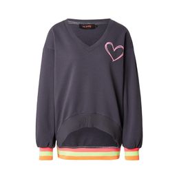 miss goodlife Sweatshirt 'Heart Kiss Love' female Grey size XL