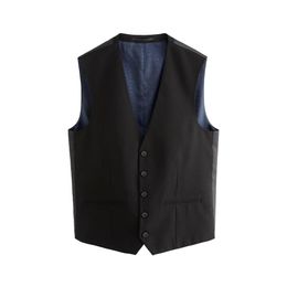 next Suit Vest male Black size 38