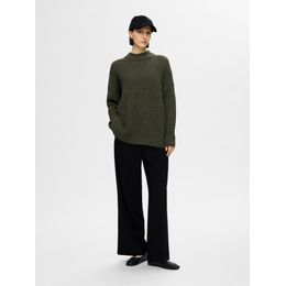 Selected Pullover 'MALINE' Damen Gr&ouml;&szlig;e S oliv