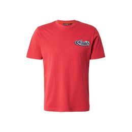 Napapijri Shirt 'S-ZINC' male Red size XXL