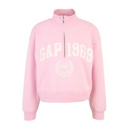 GAP Petite Sweatshirt female Pink size L