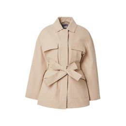 Mm By Max Mara Between-Seasons Coat 'RAFIA' female Beige size 42