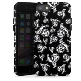 DeinDesign iPhone SE (2020) Handy Panzer Handyh&uuml;lle robuste Outdoor H&uuml;lle Schutzh&uuml;lle gl&auml;nzend Muster 1. Fc K&ouml;ln Official Licensed Product Tough Case