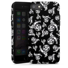DeinDesign iPhone SE (2022) Handy Panzer Handyh&uuml;lle robuste Outdoor H&uuml;lle Schutzh&uuml;lle gl&auml;nzend Muster 1. Fc K&ouml;ln Official Licensed Product Tough Case
