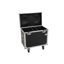 ROADINGER Flightcase 2x TMH-H380 mit Rollen