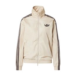 adidas originals Zip-Up Hoodie 'FB' female Beige size M