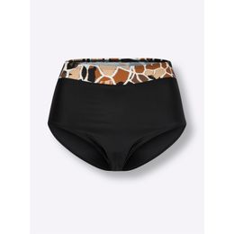WITT Damen Bikini-Hose mit Rundum-Dehnbund, schwarz, Gr&ouml;&szlig;e 50