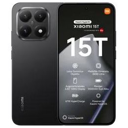 Xiaomi Smartphone "15T 12+256", Energieeffizienz: A (A-G), schwarz, 256 GB, Mobiltelefone