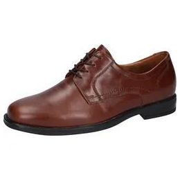 Waldl&auml;ufer Schn&uuml;rschuh WALDL&Auml;UFER "Kuno", Herren, Gr. 6,5 (40), braun (cognac), Nappaleder, Schuhe Schn&uuml;rschuh, in eleganter Optik, H-Weite, Freizeitschuh, Halbschuh, Schn&uuml;rschuh