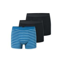 Boxer Schiesser "95/5 Multipacks", Damen, Gr. 7, sortiert 9, Single Jersey, Obermaterial: 95% Baumwolle, 5% Elasthan, k&ouml;rpernah, Unterhosen, ohne Eingriff, softer Logo-Webgummibund