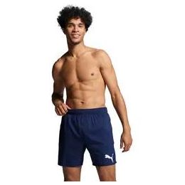 Badeshorts Puma "Puma SWIM MEN MID SHORTS", Herren, Gr. XL, N-Gr, navy, Web, Obermaterial: 100% Polyester, Badehosen Badeshorts, mit elastischem Bund, Seitentaschen