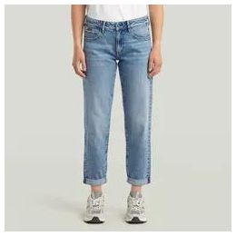 G-Star Raw Boyfriend-Jeans G-STAR "Kate", Damen, Gr. 26, L&auml;nge 34, faded sea point blau, Denim/Jeans, Obermaterial: 94% Baumwolle, 5% Elastomultiester, 1% Elasthan, weit, unten schmal lang, Jeans, im 5-Pocket-Stil