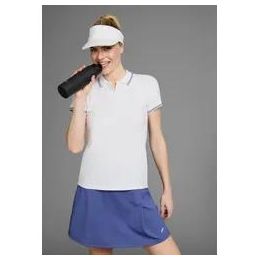 Poloshirt FAYN SPORTS, Damen, Gr. 44/46, wei&szlig;, Piqu&eacute;, Obermaterial: 60% Baumwolle, 40% Polyester, unifarben, klassisch, angesetztes B&uuml;ndchen, Shirts, ideal f&uuml;r Tennis und Golf